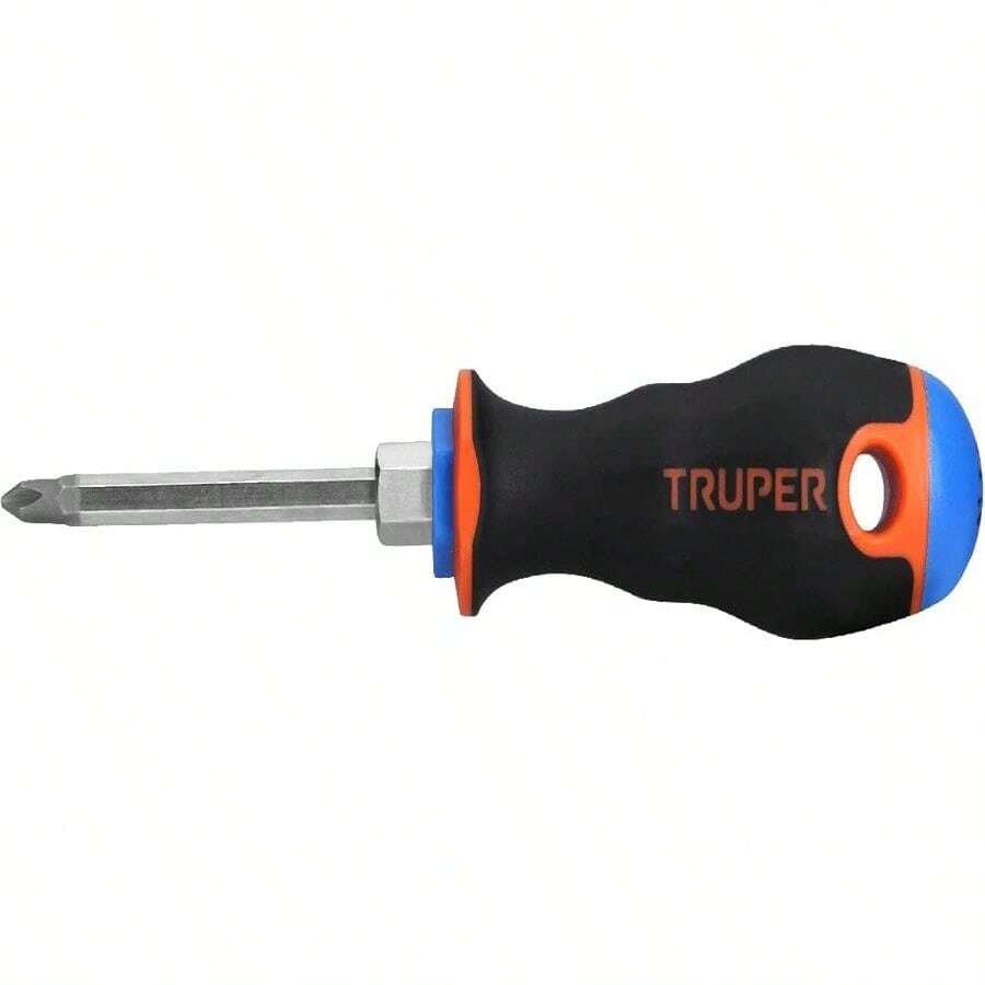 Truper DP-1_4X4B, Desarmador de cruz, mango Comfort Grip, 1_4" x 4 ...