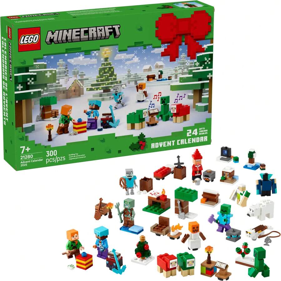 LEGO LEGO Minecraft Adventskalender 2025 Kinderspeelgoed 21280 | SHEIN ...