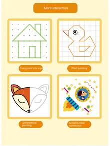 50-Page Reusable Handwriting Practice Workbook, Beginner's Basic Stroke ...