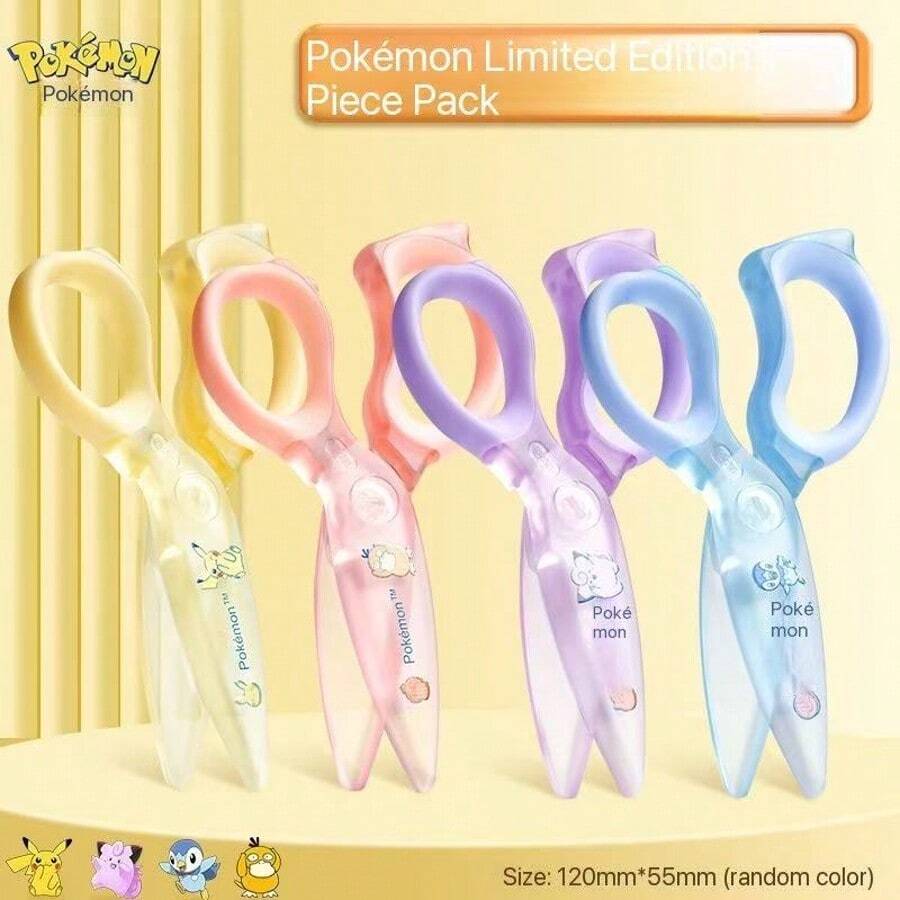 pokemon Handmade Plastic Scissors, Portable Mini Scissors, Inspired By ...