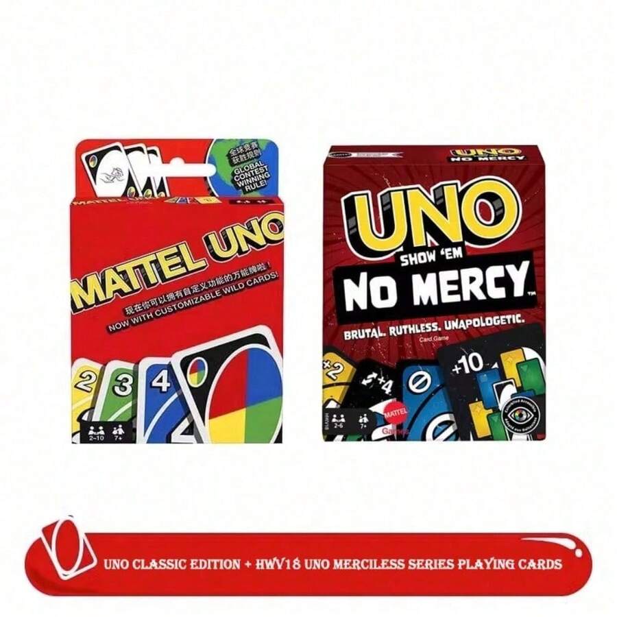 Mattel UNO Classic + DRD00 Super Mario Bros: A Pixel Platformer ...