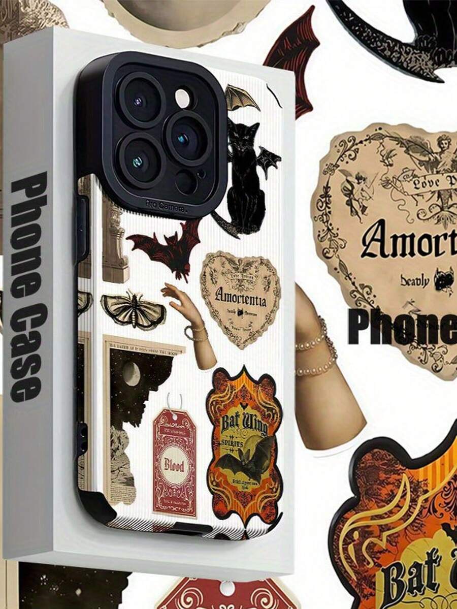 Pegatinas decorativas de estilo vintage oscuro de Halloween compatibles ...