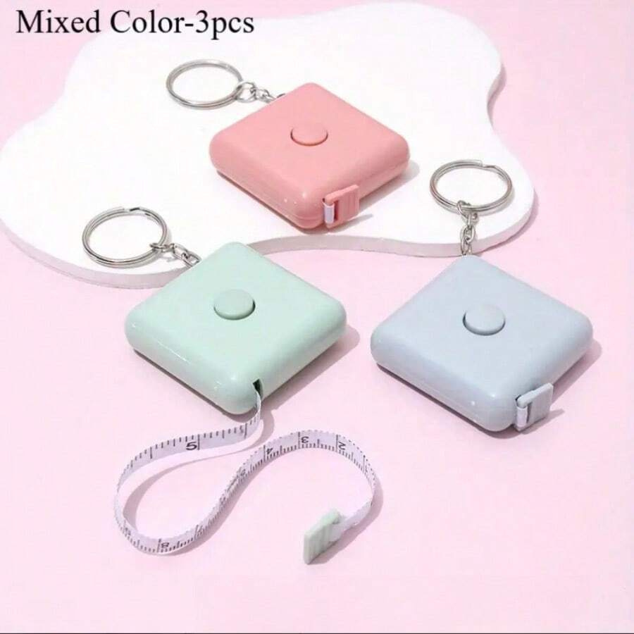 Daily-Use Mini Tape Measure (1.5m) - Candy-Colored Auto-Retractable ...