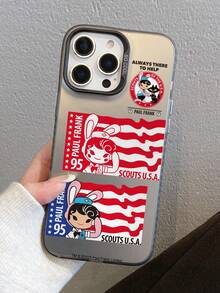 Offiziell lizenzierte Paul Frank energiegeladene schwarze Handyhülle ...