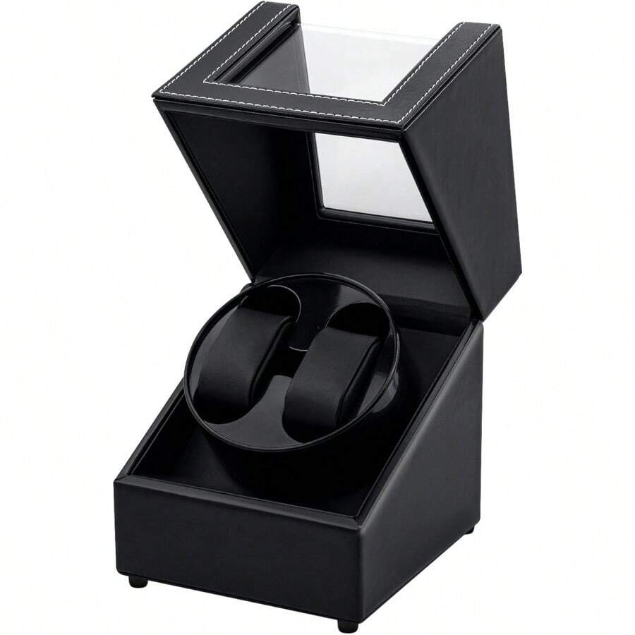 HS Watch Winder For Automatic Watches Double Automatic Watch Winder Box ...