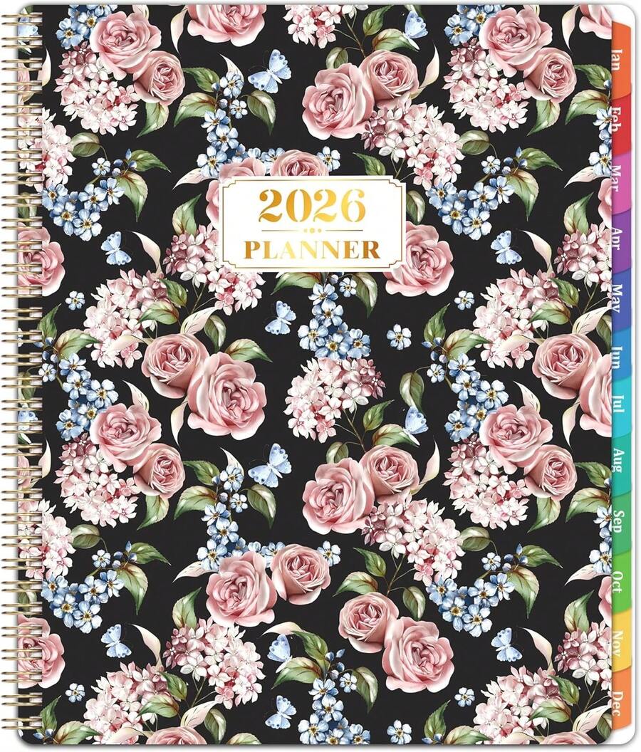 2026 Planner - Planner 2026, JAN 2026 - DEC 2026, 2026 Planner Weekly ...