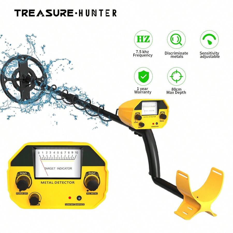 TREASURE HUNTER Treasure Hunter Professional Metal Detector MD4030 ...