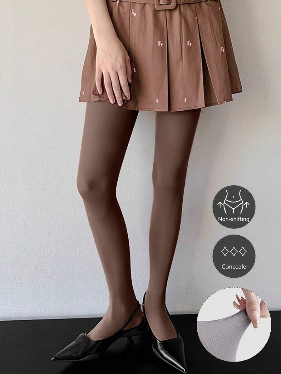 1 Piece Women's 80 Den Soft Opaque Tights, Women's Tights Clothing ...