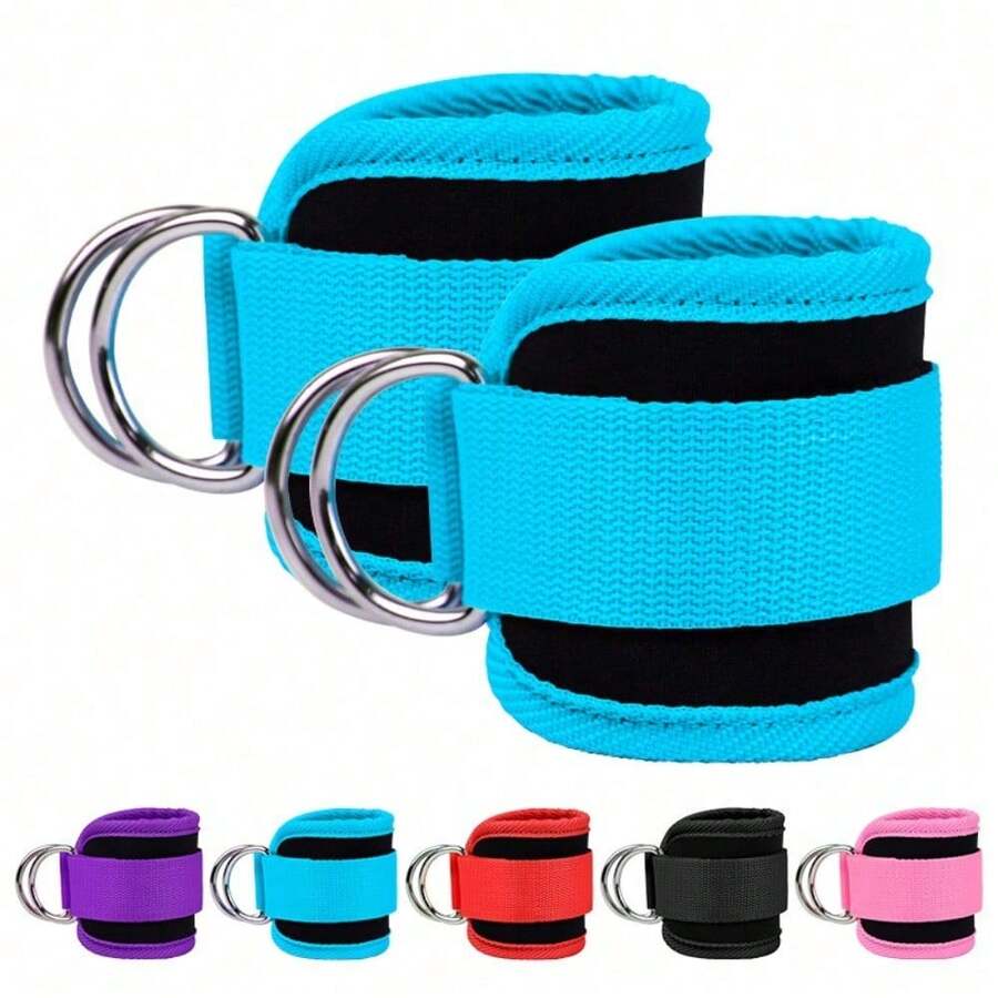1pc Leg Strength Training Ankle Support, Fitness Power Rack Ankle Strap ...