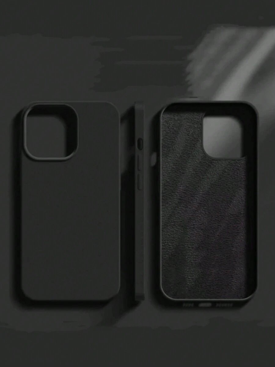 Schwarze einfarbige flüssige Haut fingerabdruckresistente Plüsch ...