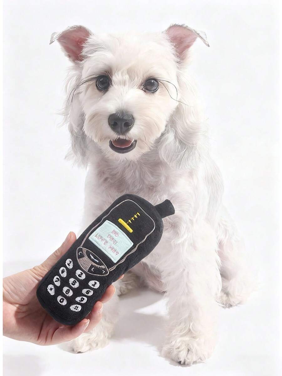 Pet Pekingese Small Cat And Dog Plush Retro Mobile Phone Sound ...