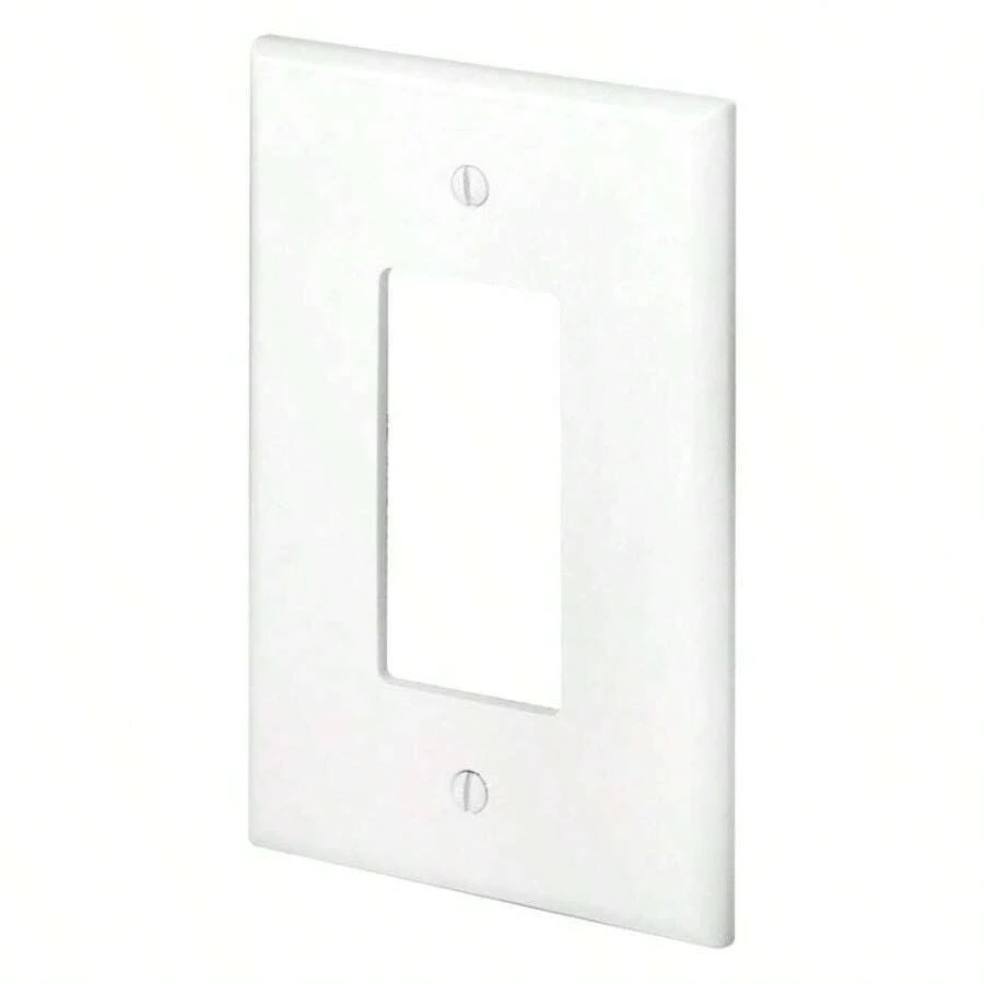 1 - Gang Decora GFCI Device Decora Wallplate, Oversized, Thermoset ...