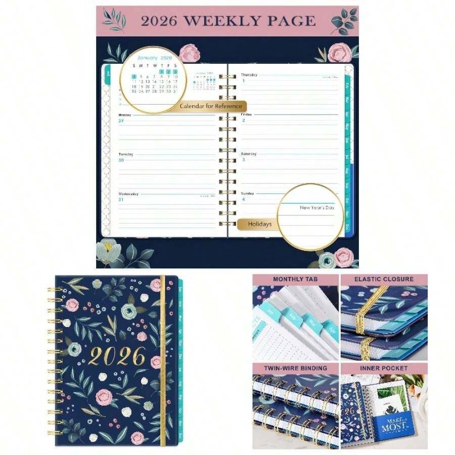 2026 Planner - 2026 Planner Weekly And Monthly From Jan. 2026 - Dec ...