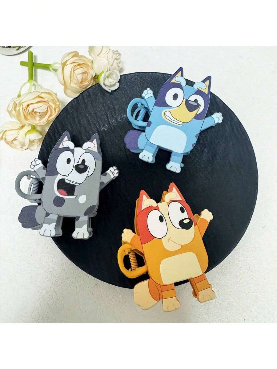 Bluey Blueys Family And Friends Theme Party Favor Decoration Hair Clip ...