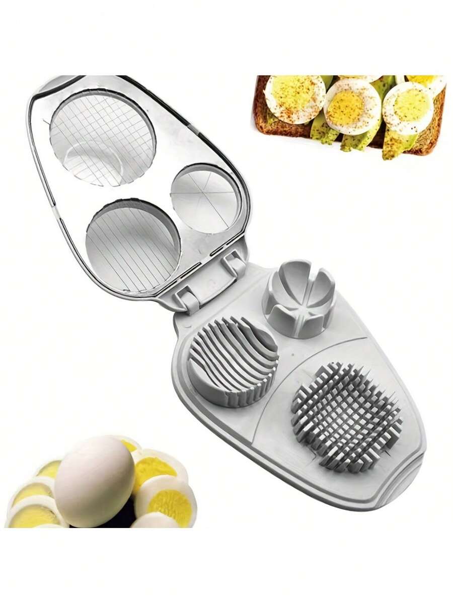 Heavy-Duty Manual Egg Slicer, Crusher, And Chopper - Multi-Functional ...