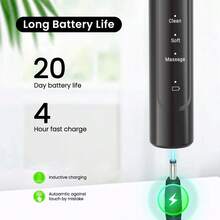 Fairywill Electric Toothbrush Rotating For Adults, Rechargeable Spin ...