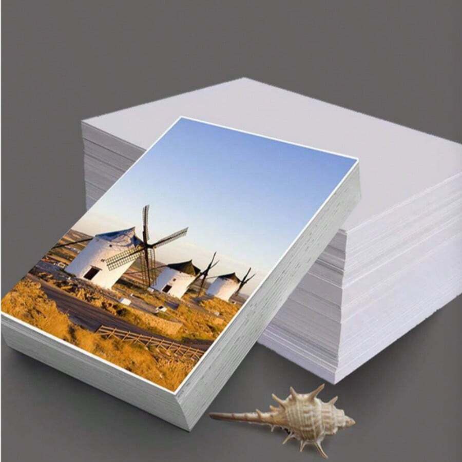 Professional Glossy Photo Paper - 4x6 & 8.5x11 Inch Size For All Inkjet ...