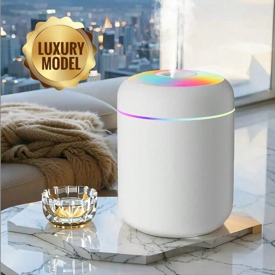 Nursery Air Humidifier With Night Light - 300ml Large Spray For Home ...