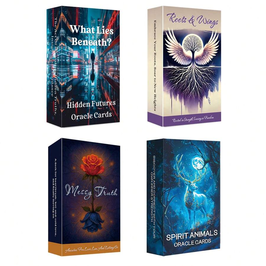 Hidden Futures Oracle Cards, 56 Relationships Oracle Cards For Prophecy ...