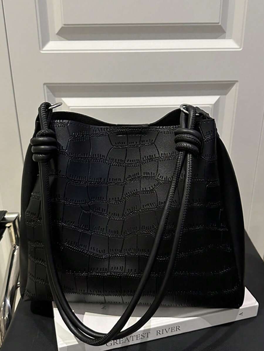 Luxury New PU Fashion Design High-End Tote Bag | SHEIN USA