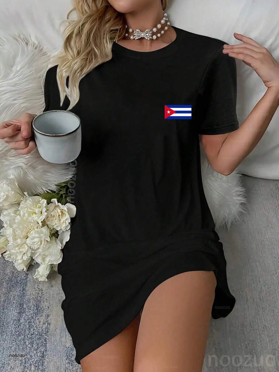 Cuban Flag Bandera Cubana Cuban Flags Gift Men Women Dress Pajamas ...