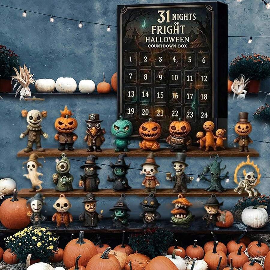 Countdown To Halloween 2025: A Terrifying Advent Calendar Box ...