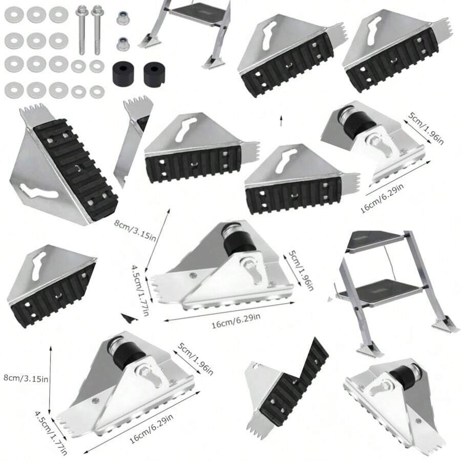 Esforzarse Shoe Kit For Extension Ladders Ladder Shoes Ladder Accories ...