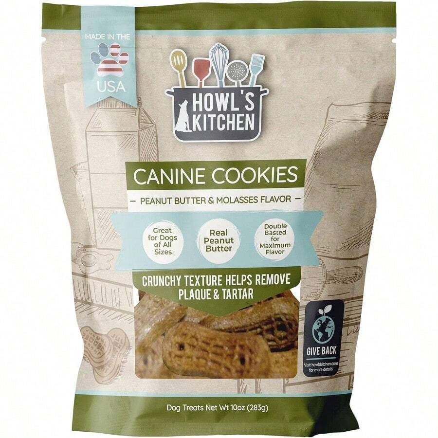 Dog Cookie 12 Oz Bag, 1 Count, Peanut Butter And Molasses Flavor ...