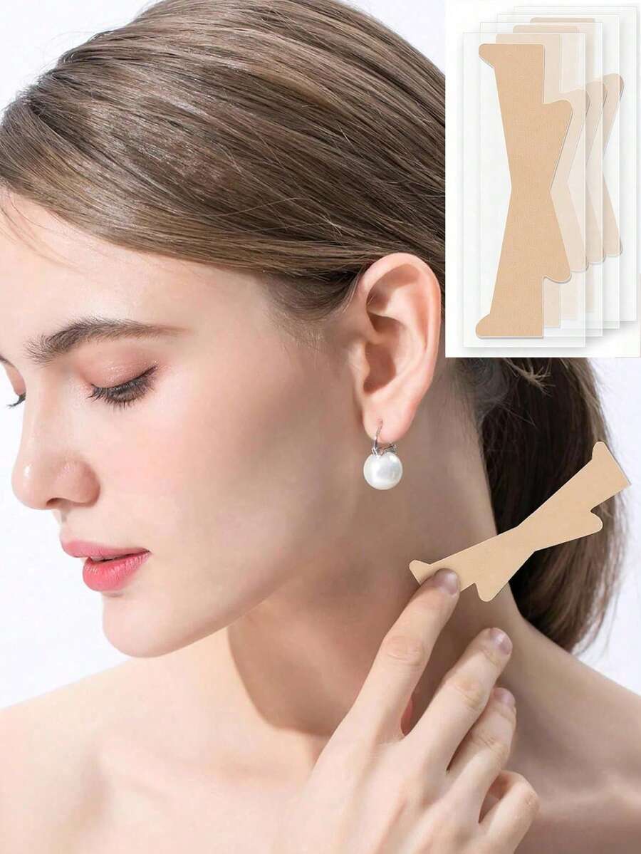 Cinta invisible para levantar el cuello, cinta para el cuello ...