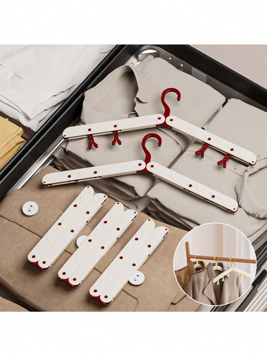 Foldable Travel Clothes Hanger – Portable & Space-Saving Drying Rack ...
