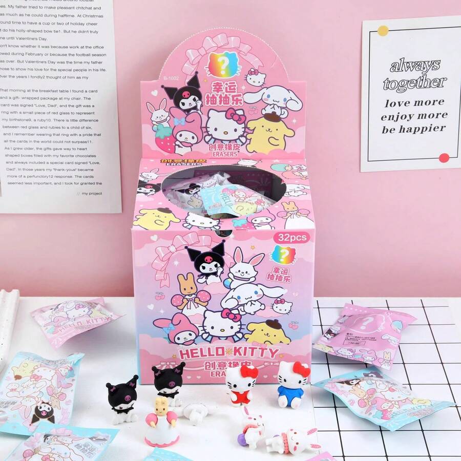 Sanrio Sanrio Sanrio Collectible Figure Set Sanrio Blind Bag Eraser ...