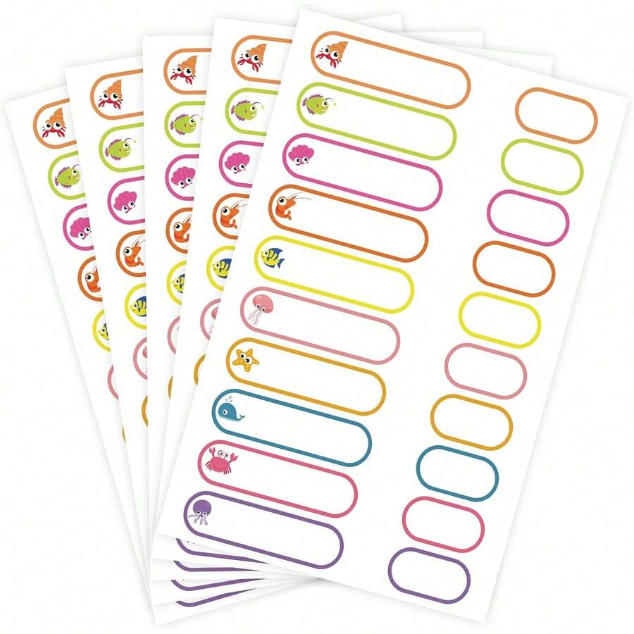 MaxGear Pcs Washable And Removable Bottle Labels, Waterproof And No ...