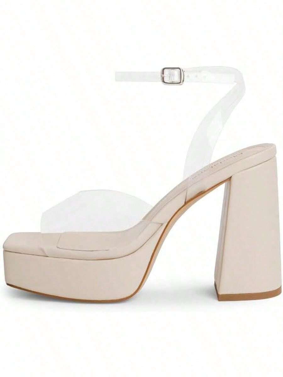 Modatope Platform Heels Women Platform Sandals Womens Chunky Heel Open ...