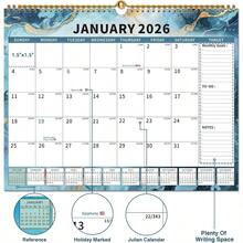 2025 Calendar W Calendar 20252026 Planner Hanging Spiral Bound Magnetic ...