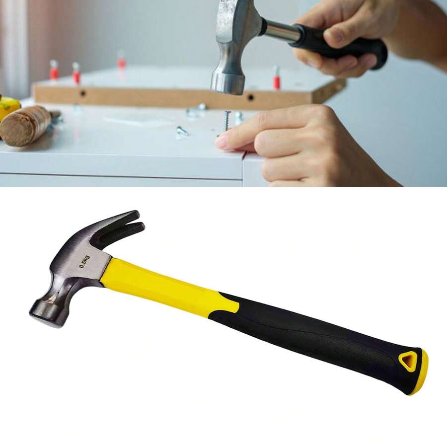 Martillo de garra de acero de alto carbono con cabeza de martillo y ...