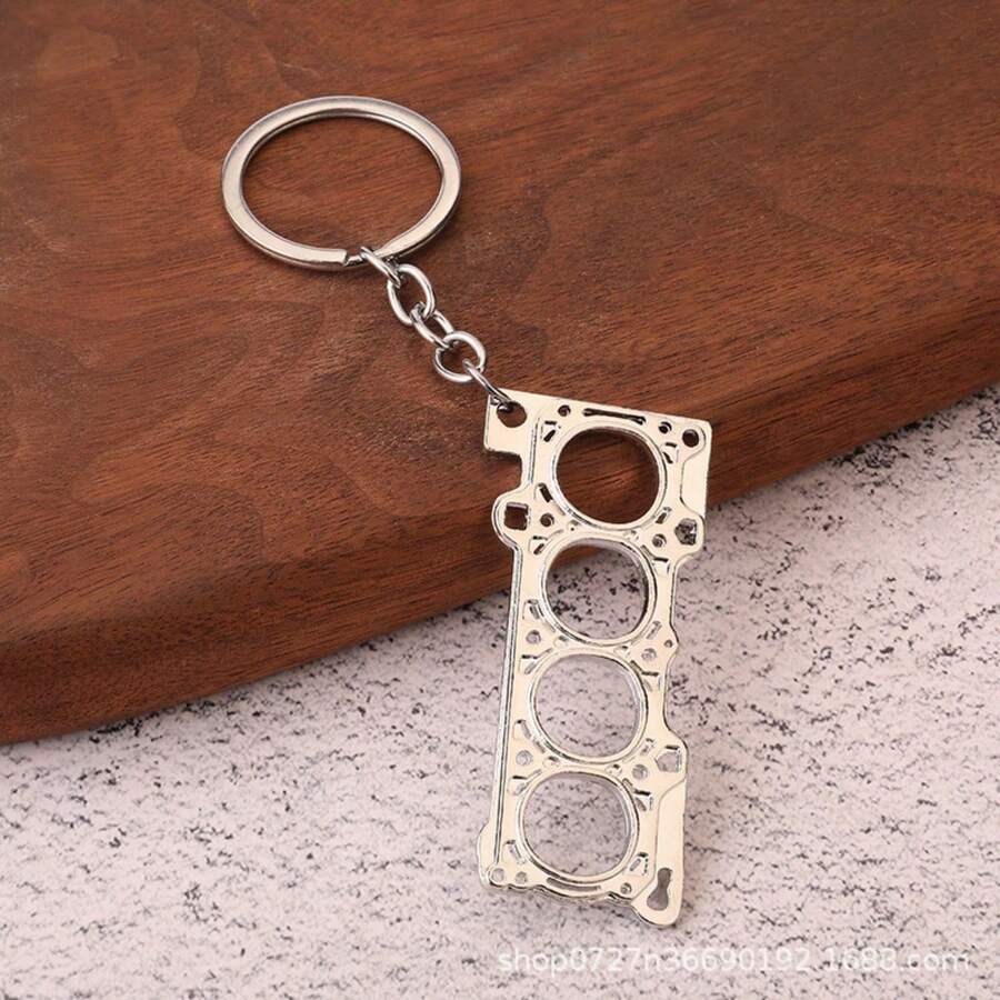 Creative Car Engine Modification, Cylinder Engine Gasket, Keychain ...