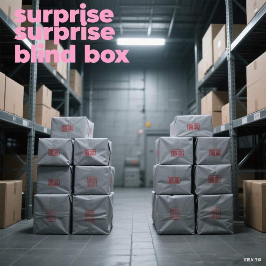 Random Mystery Blind Box - Office No-Choice Blind Box, Unboxing Little ...