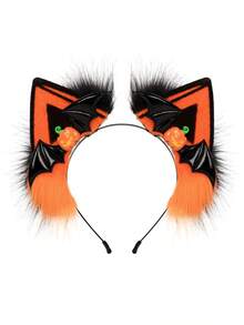 Halloween Schädel, Fledermausflügel Kopfschmuck, Plüsch Fuchs Haarband ...