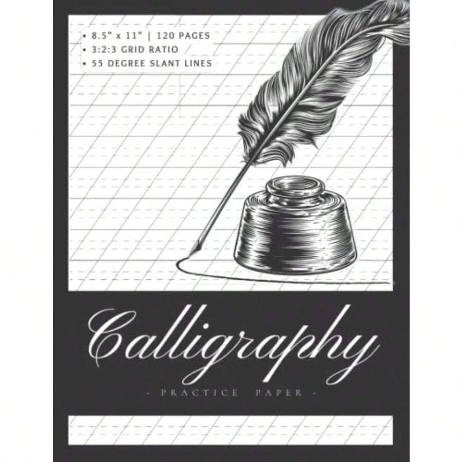 Calligraphy Practice Paper: Calligraphy Practice Paper And Workbook For ...