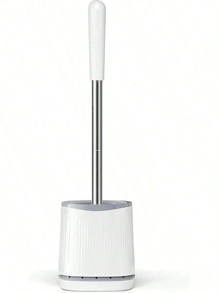 TRENTI Toilet Brush, Toilet Brush And Holder Set, Bristles Toilet Bowl ...