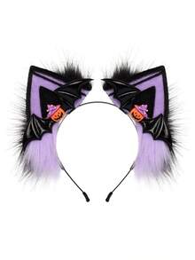 Halloween Schädel, Fledermausflügel Kopfschmuck, Plüsch Fuchs Haarband ...