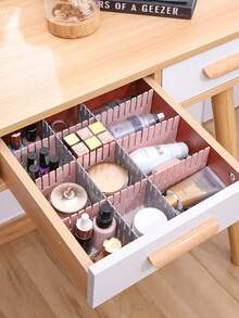 8/4pcs Drawer Storage Dividers, Plastic Dividers, Free Combination ...