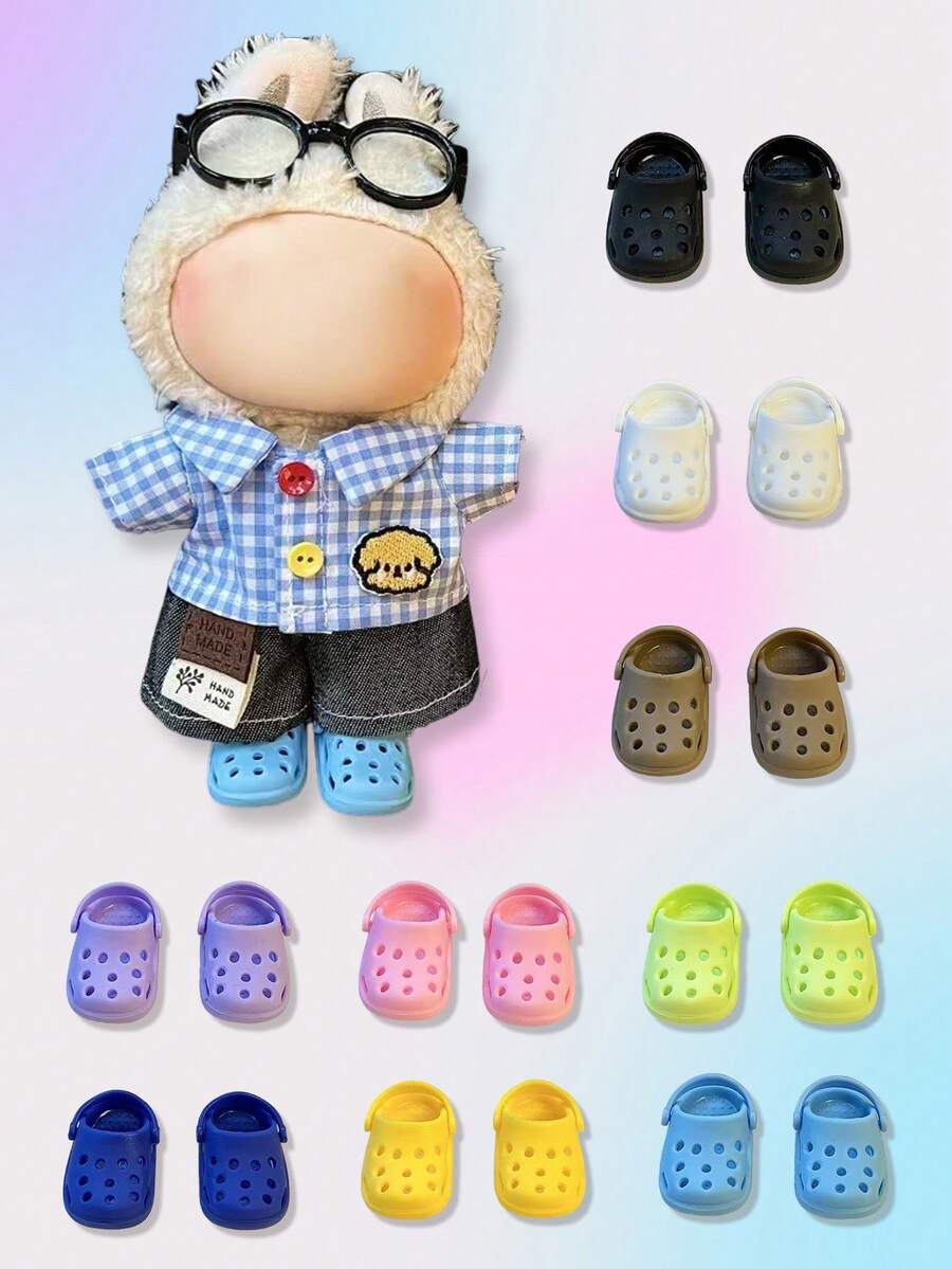 1pc Canvas Shoes/Sandals, Suitable For 17cm/6.69inch LABOBO Doll ...