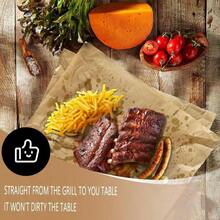 Brown Butcher Paper Roll, 12 Inch X 80 Feet, Unwaxed BBQ Paper Meat And ...