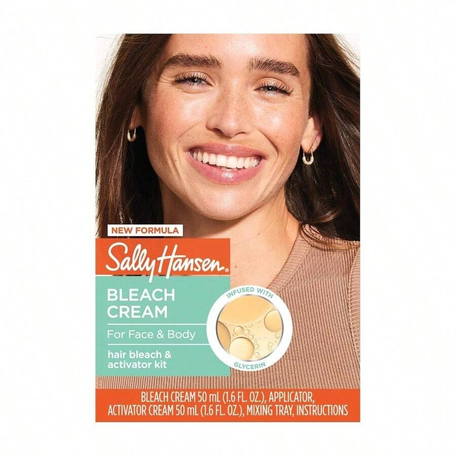 Bleach Hair Body Hair, Vegan Formula, Enriched With Glycerin, All Skin ...