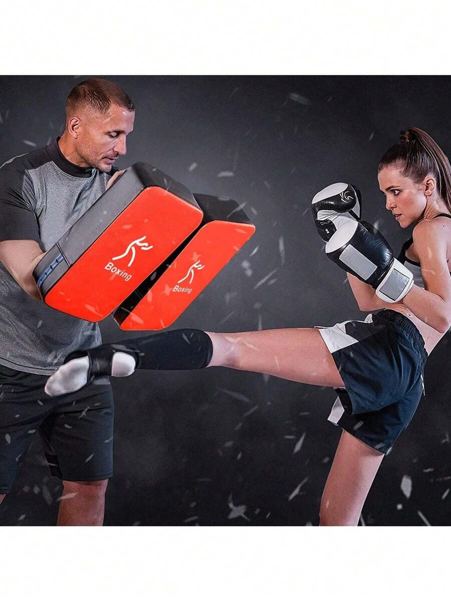 1/2pcsKarate Taekwondo Boxing Pad Soft Adjustable Kicking Punching Shield Durable Training Pad ...