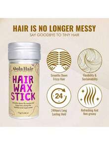 Styling Wax Stick, Perfect For Controlling Natural Or Wig Curls And ...