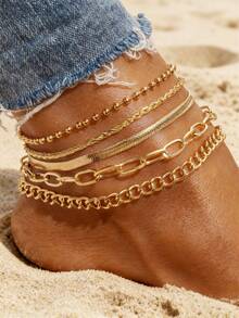 5pcs Women's Fashionable Extra Large Elegant Plus Size Adjustable ...