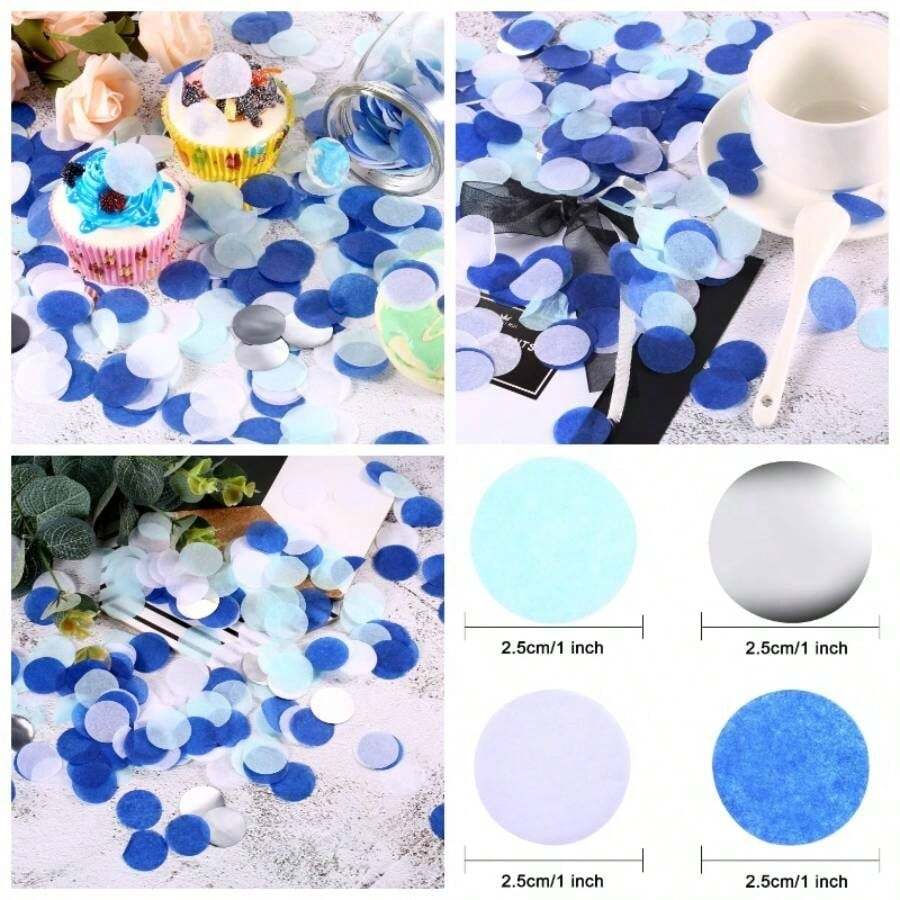 Round Tissue Paper Table Confetti Wedding Birthday Party Decoration, 1. ...