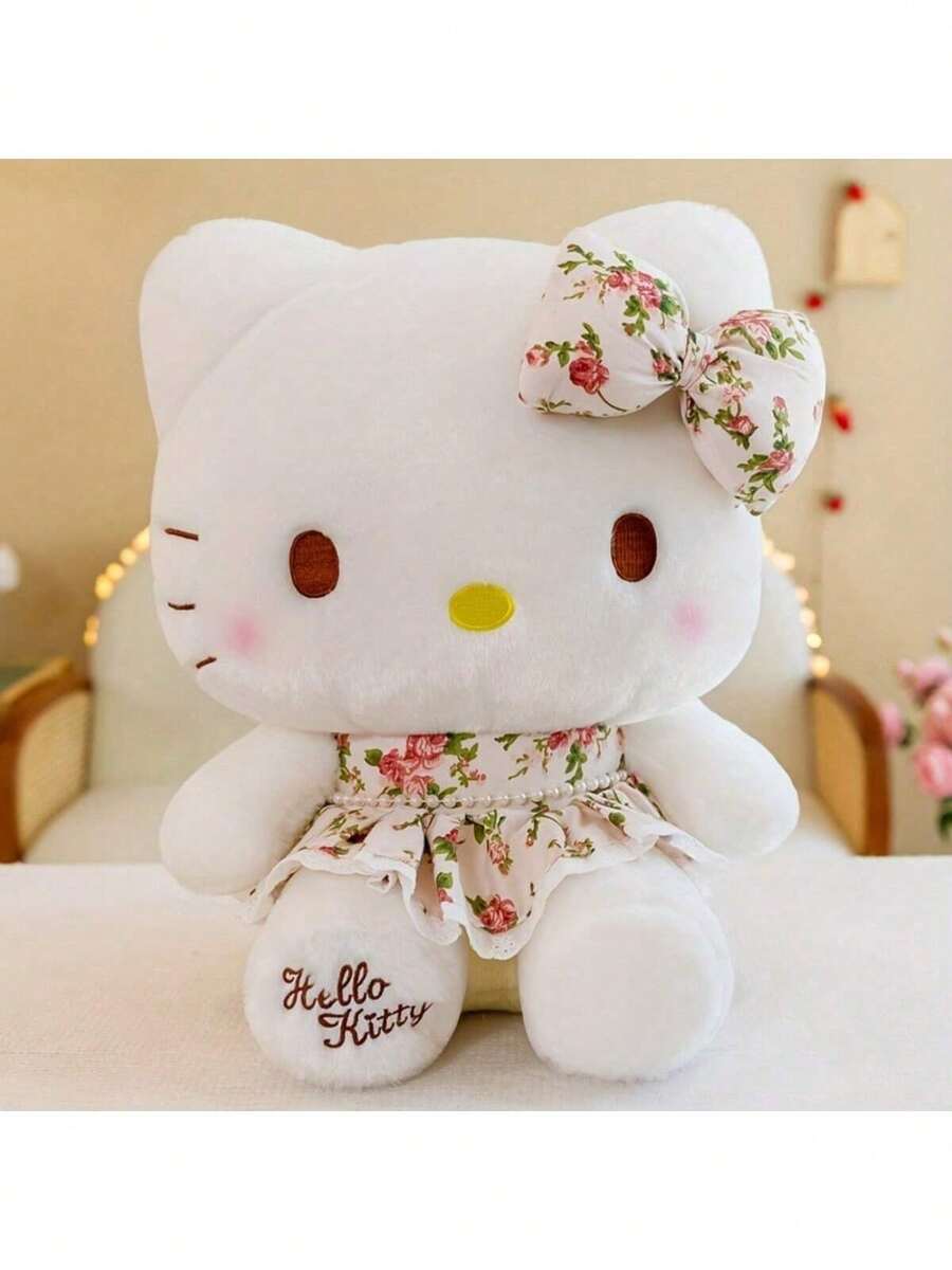 Sanrio Hello Kitty Plush Doll, Cute Kitty Soft Stuffed Doll, Home Decor ...